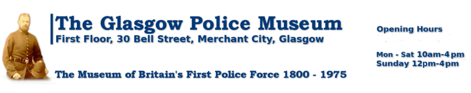 Murder of Marion Gilchrist – 1908 – Glasgow Police Museum